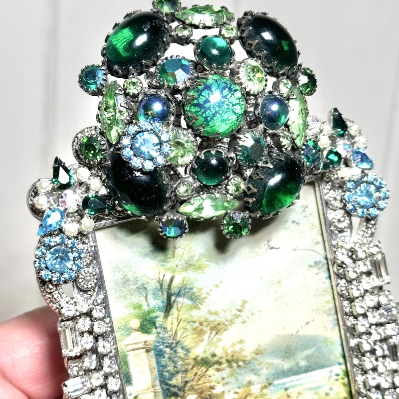 Jeweled Frame - Etsy