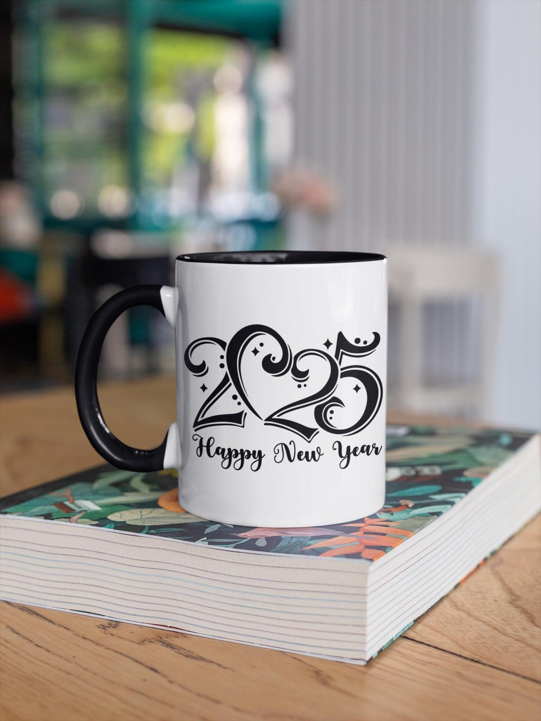 2025 New Year Mug, Happy New Year Mug, Unique New Year Mug, Mug in 11oz ...