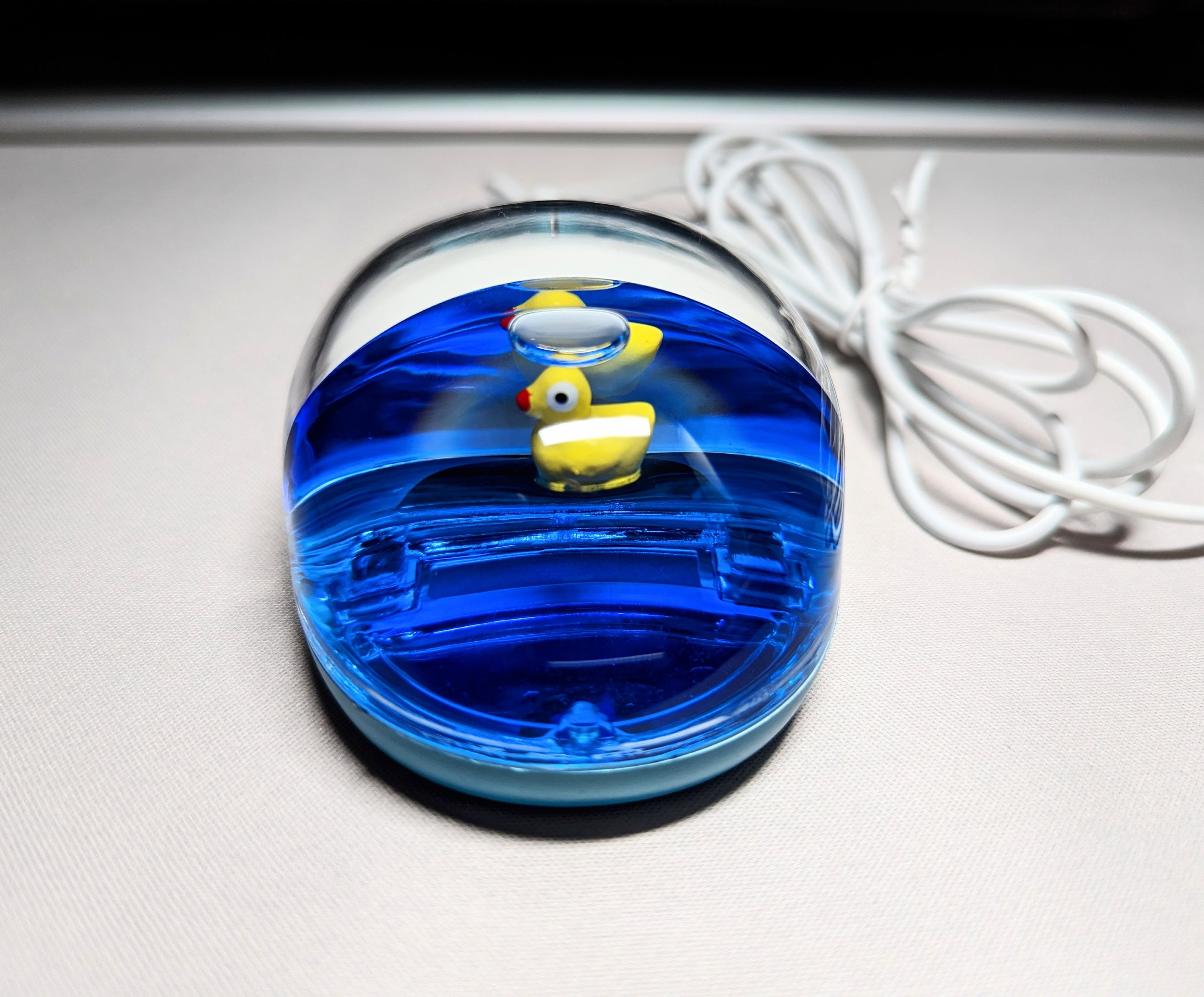 Y2K Aqua Style Mouse (USB) With Duck Floater - Etsy