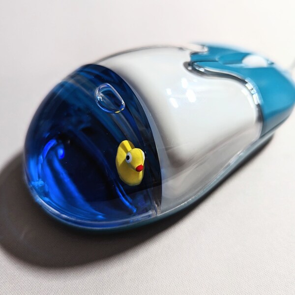 Aqua Mouse - Etsy