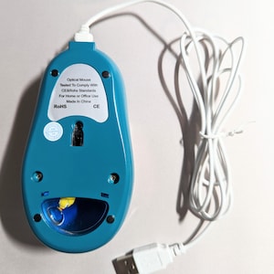 Y2K Aqua Style Mouse (USB) With Duck Floater - Etsy