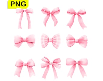 Pink Bows Collage PNG, Coquette Home Decor, Girly Pink Bow Aesthetic ...