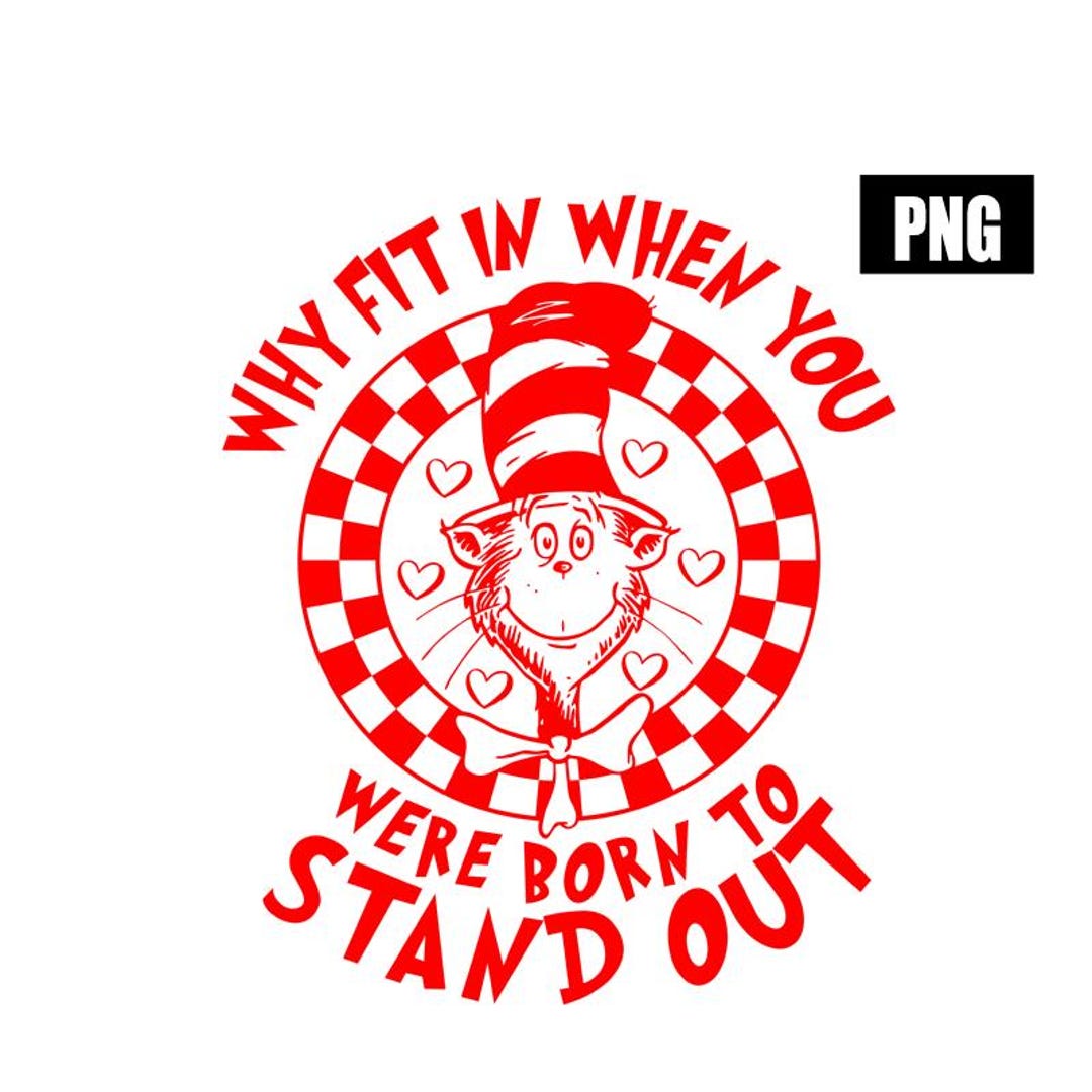 Cat in the Hat Png, Autism Proud Teacher Design (digital Download) - Etsy
