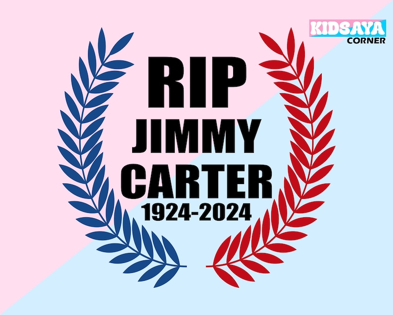 Jimmy Carter SVG, Jimmy Carter Png, Jimmy Carter RIP, Jimmy Carter ...
