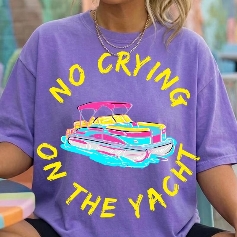 No Crying on Yacht - Etsy