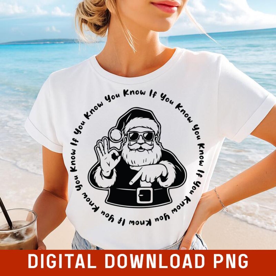 Funny Santa Bruh Christmas Meme PNG | Gen Z Alpha Slang (digital ...