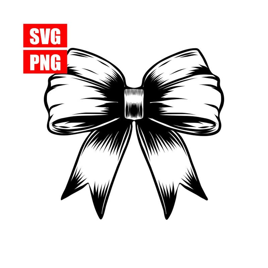 Coquette Svg Retro Coquette Bow Png Svg Cut File for Cricut Silhouette ...