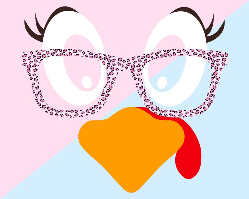 Cute Turkey Face Thanksgiving PNG, Matching Family Shirt (digital ...