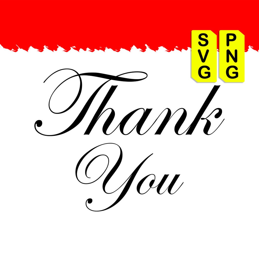 Thank You SVG, Thank You Sign, Floral, Wedding Thank You Svg, Thank You ...