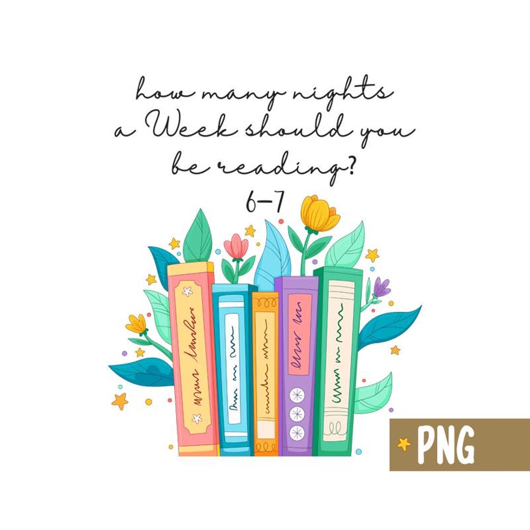 Reading Nights 6-7 PNG, Children's Books, Teacher Trend (digital ...