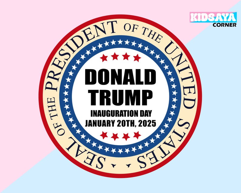 Donald Trump Inauguration Day 2025 Png, 47th US President Inauguration ...