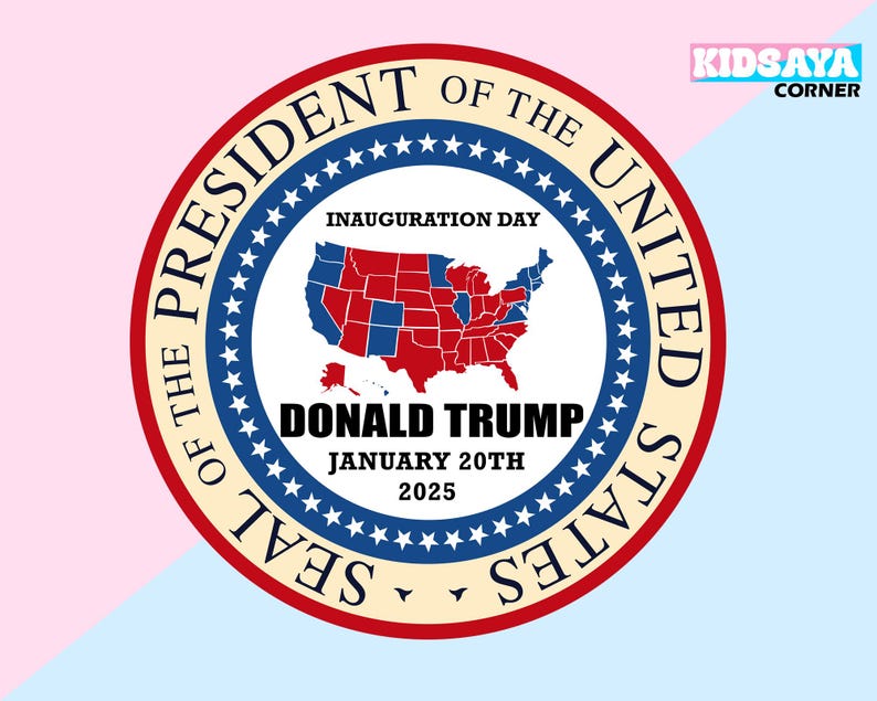 Donald Trump Inauguration Day 2025 Png, 47th US President Inauguration ...