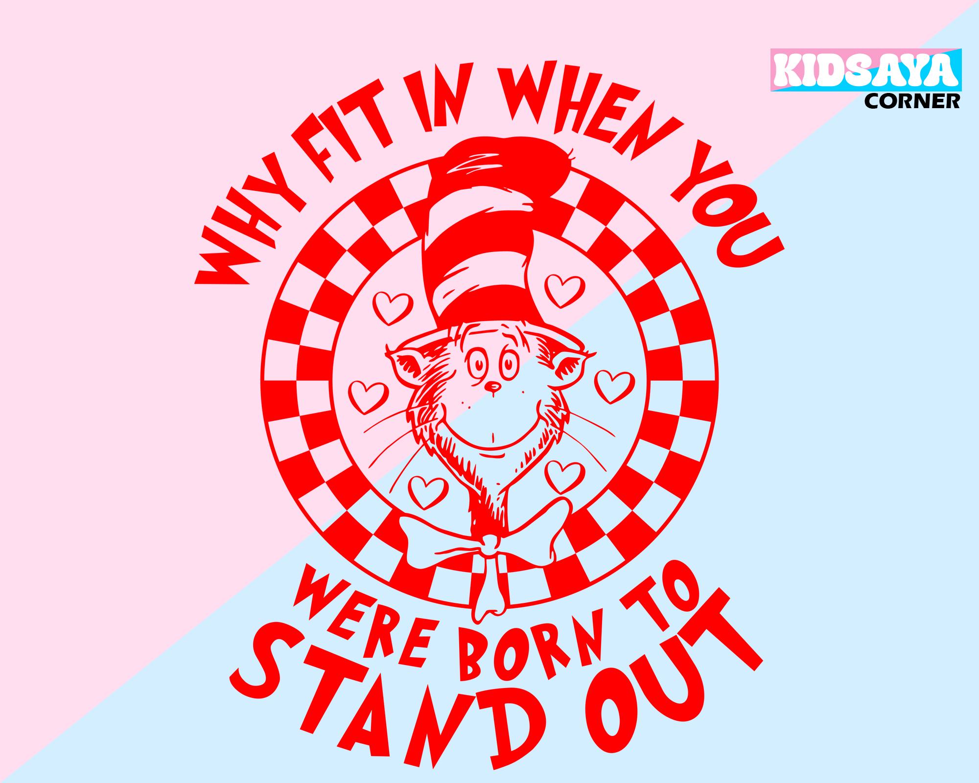 Cat in the Hat Png, Autism Proud Teacher Design (digital Download) - Etsy