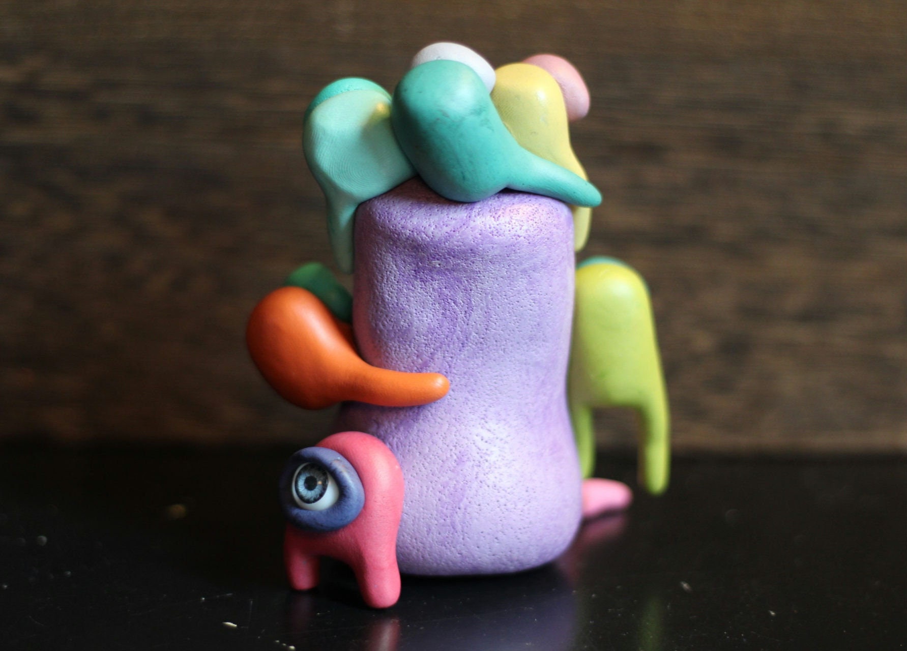Purple Blob With a Whole Squad of Little Buddies - Etsy