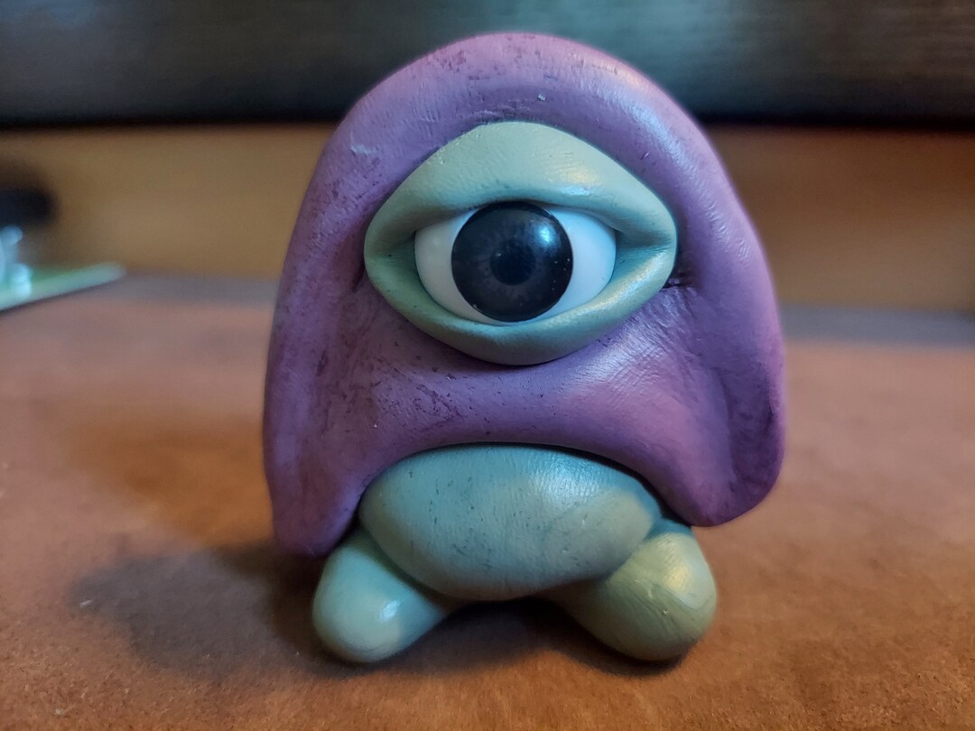 Sitting Slime Creature - Etsy