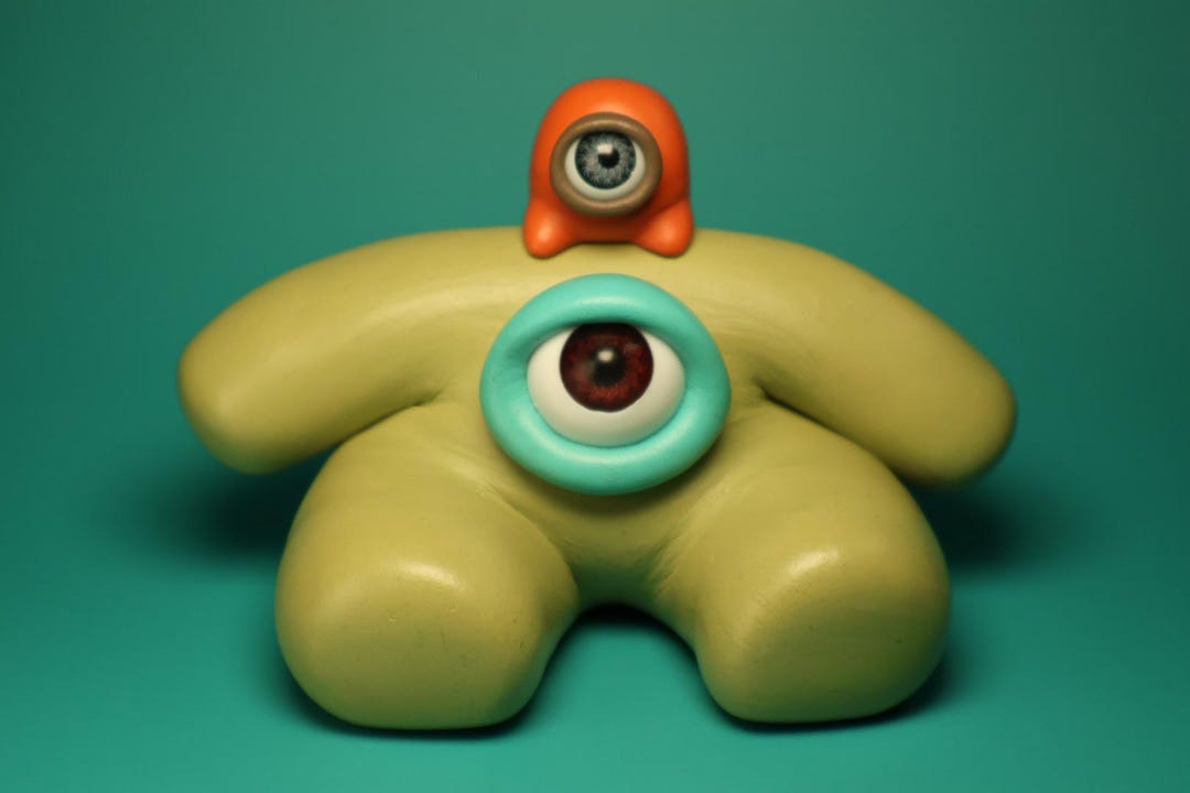 Green Giant With Orange Buddy - Etsy