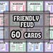 Friendly Feud Trivia Family Reunion Games, Team Building Games, Work ...