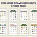 Camping Scavenger Hunt Game for Kids, Outdoor Hiking Treasure Hunt ...