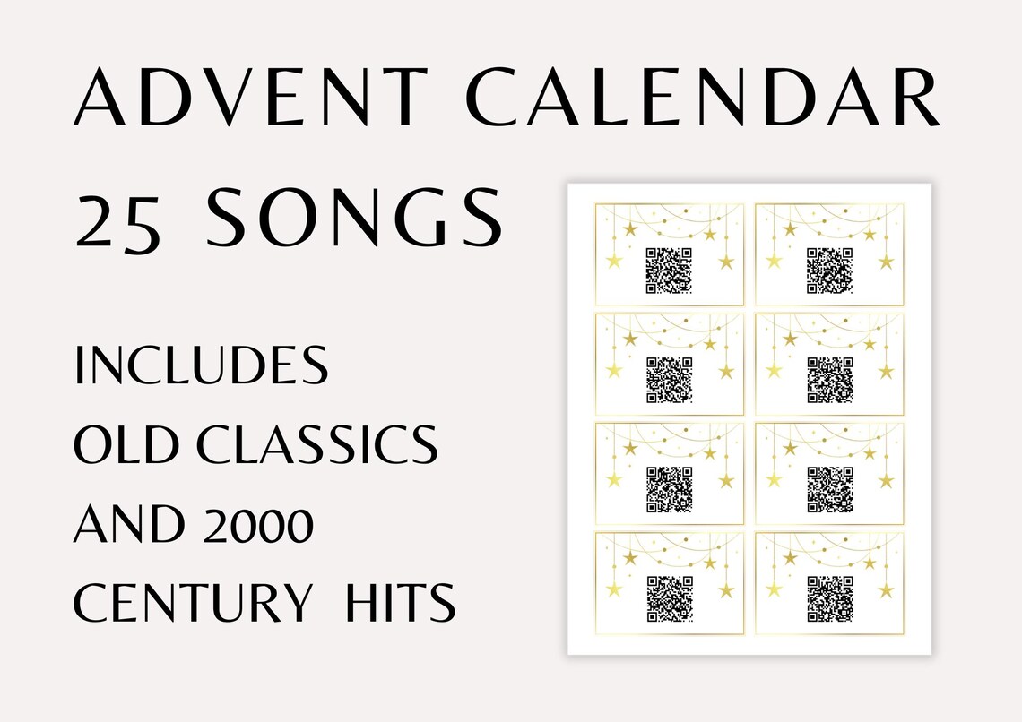 Christmas Countdown Playlist Music, Christmas Advent Calendar Songs ...