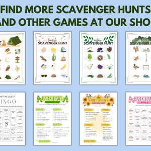 Color Scavenger Hunt Game for Kids, Preschool Teaching Printable Indoor ...