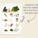 Camping Scavenger Hunt Game for Kids, Outdoor Hiking Treasure Hunt ...