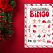 Christmas Bingo Party Games December, Xmas Family Games, Friendsmas ...