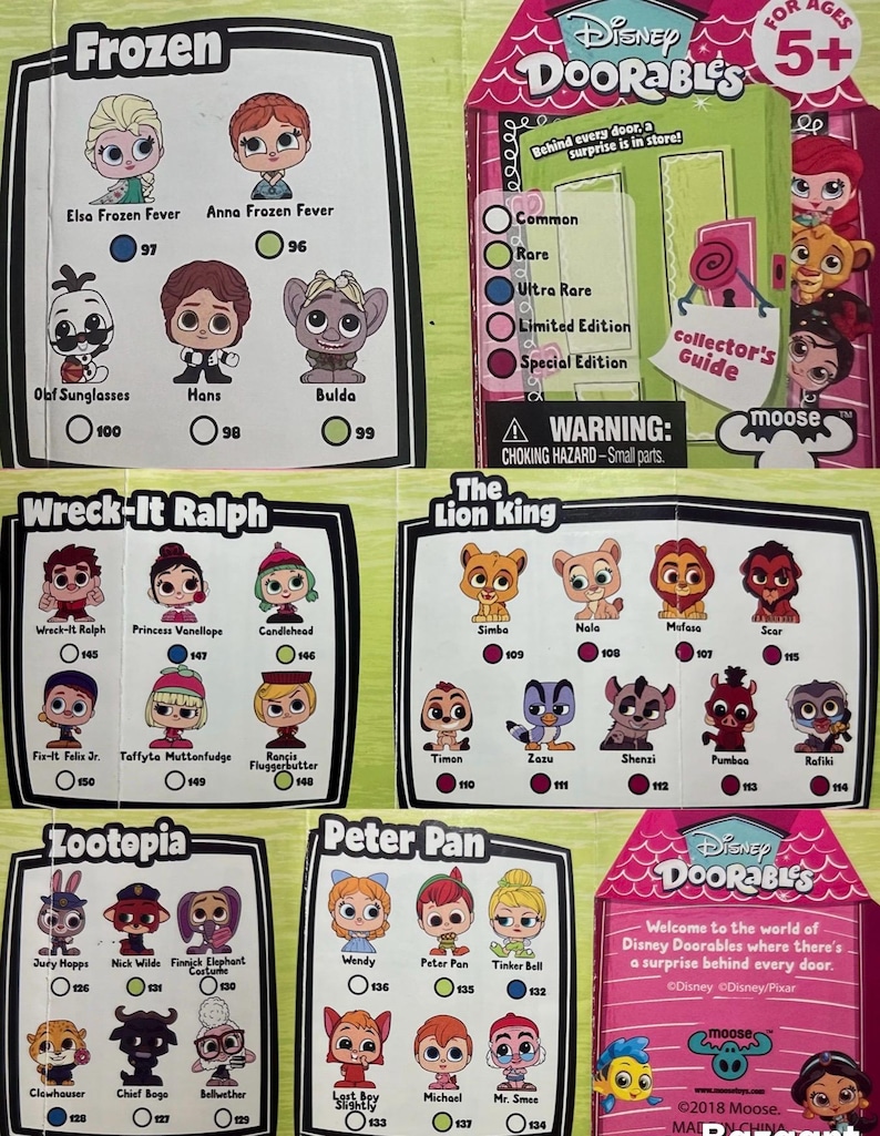 Disney Doorables ~ Series 2! - Etsy