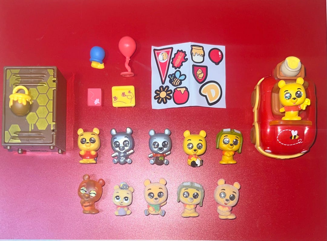 Disney Doorables Winnie the Pooh Huge Lot - Etsy