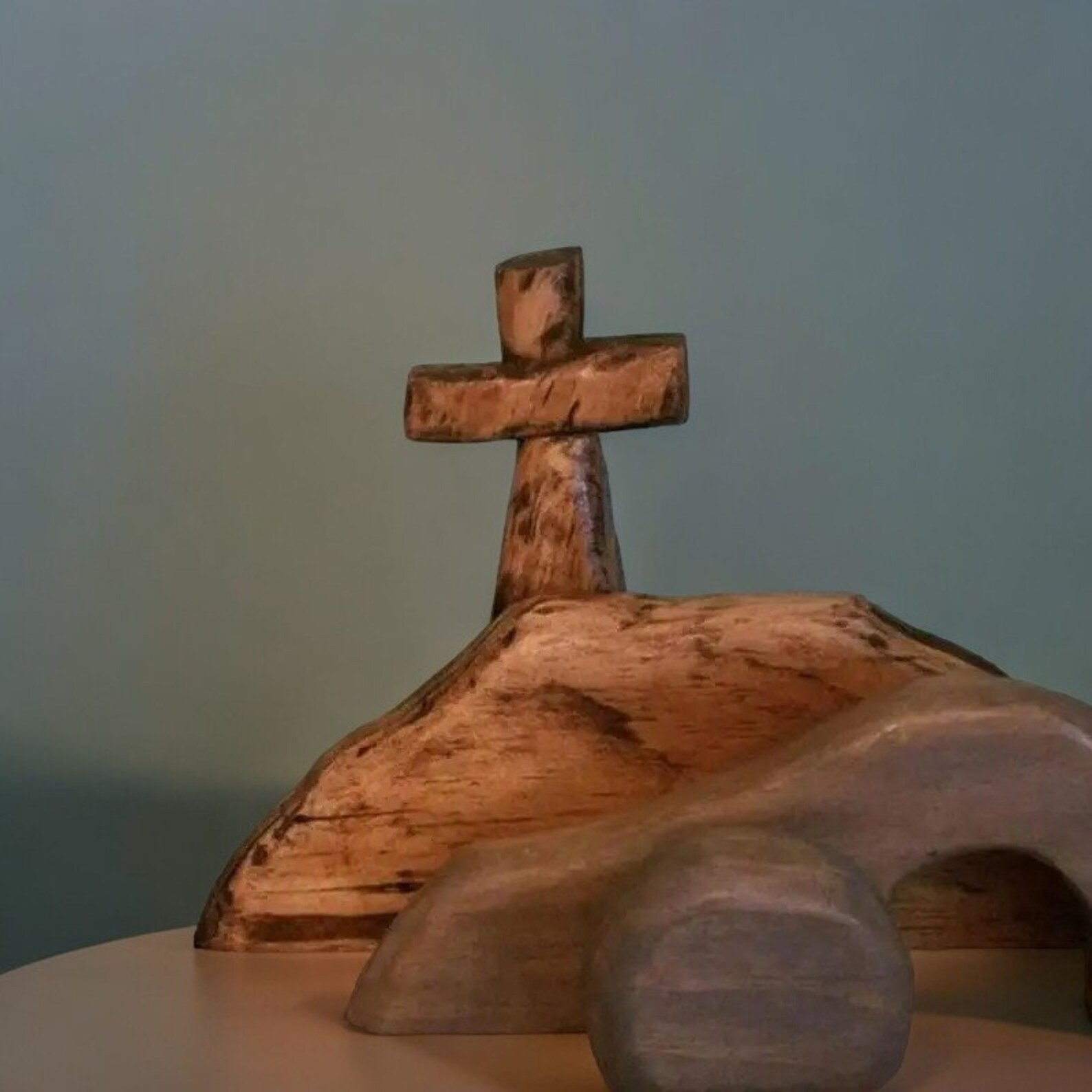 Jesus Tomb, Wooden Jesus Tomb, the Empty Tomb of Jesus, Jesus Ornament ...