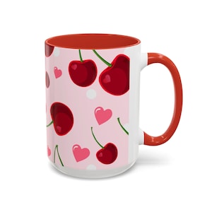 Handmade Cherry Mug : Perfect Gift for Berry Lovers | Gifts Under 10 ...