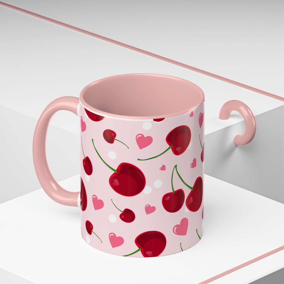 Handmade Cherry Mug: Perfect Gift for Coffee Lovers Gifts Under 20 - Etsy