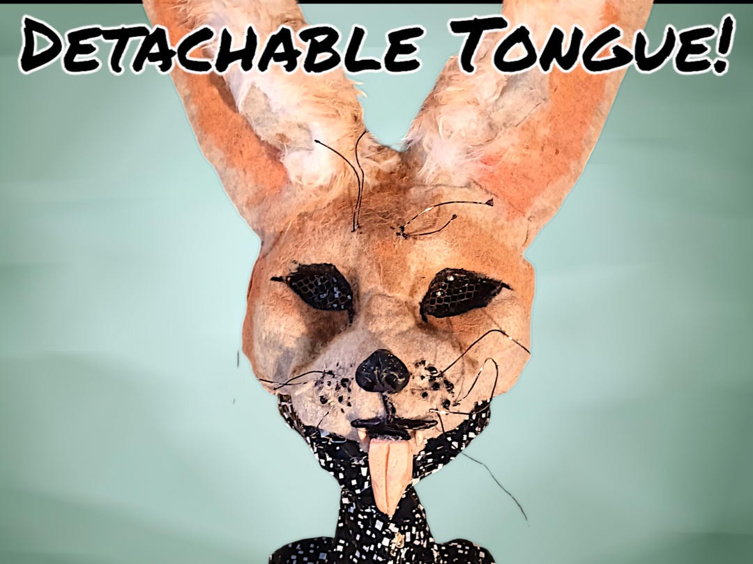 Realistic Handmade Fennec Fox Mask for Cosplays/therians Gorgeously ...