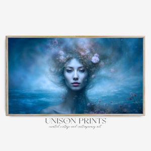 Frame TV Art, Samsung TV Art, 16x9 Wall Art, Four Seasons, Harmonious ...