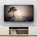 Frame TV Art, Ethereal Tree, Minimalistic Digital Painting, Textured ...