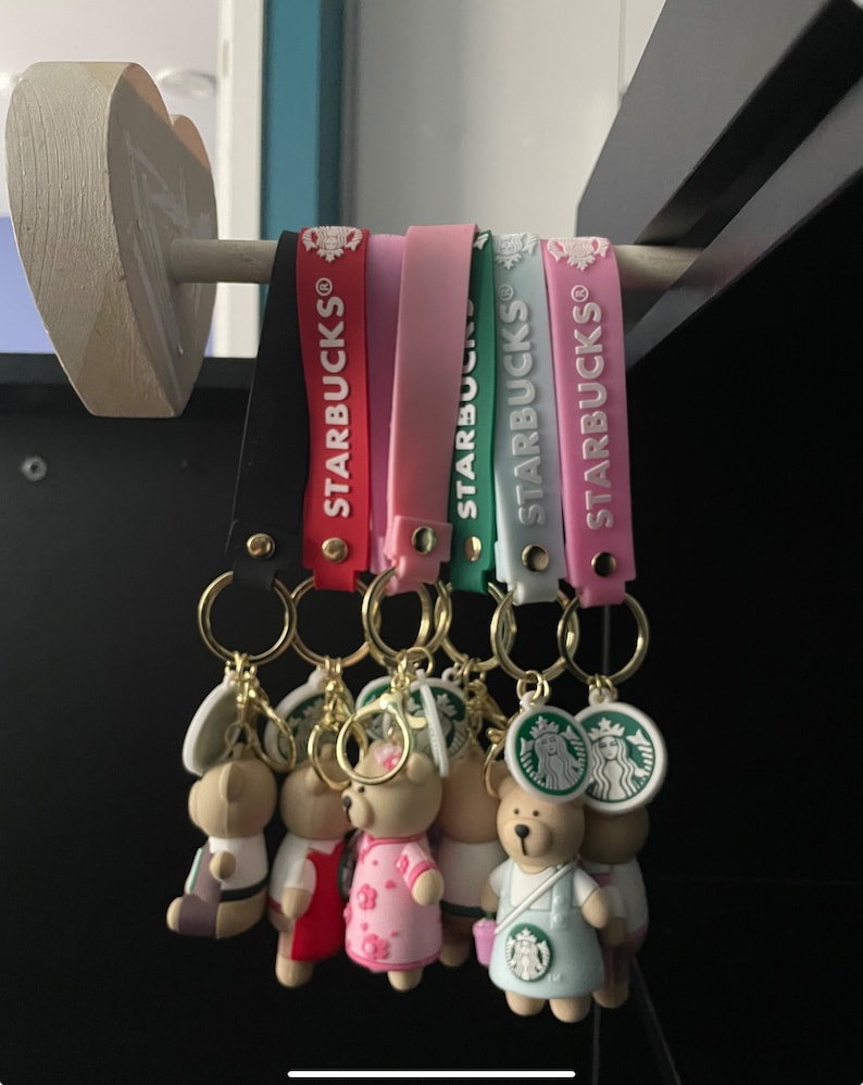 TEDDY BEAR KEYCHAIN - Etsy