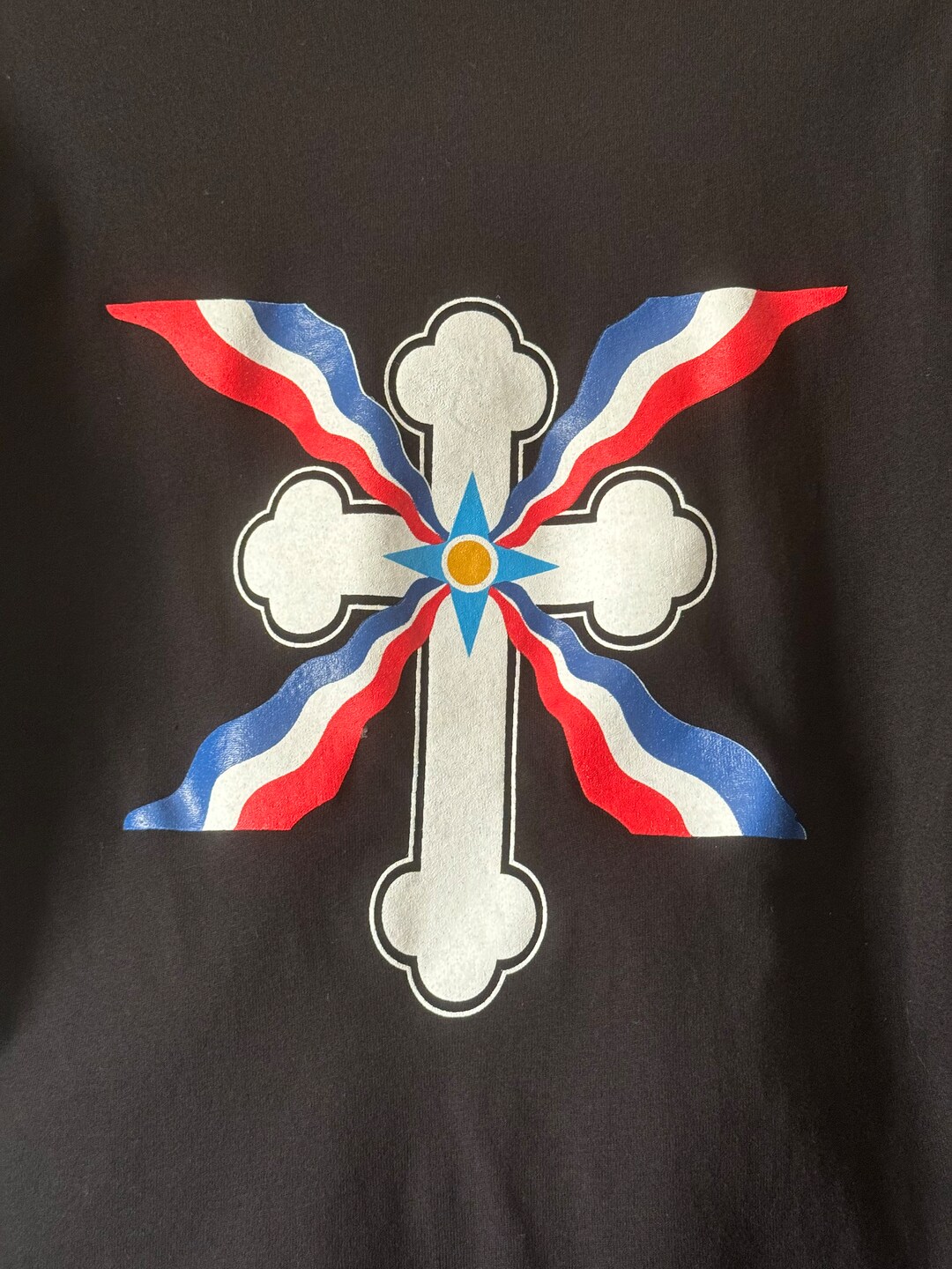 Assyrian Orthodox Cross With Flag - YOUTH - Etsy