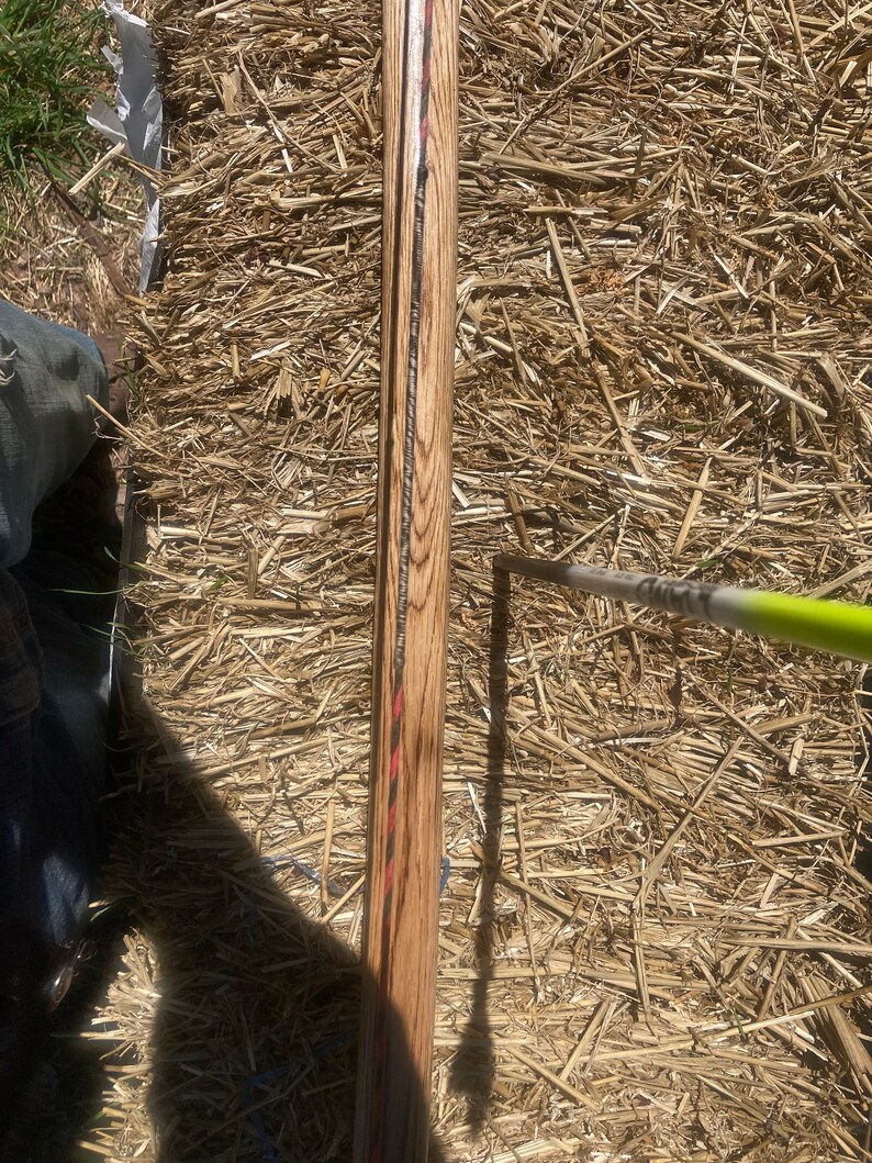 Rawhide Back Eastern Native Woodlands Style Hunting Bow 50 Pounds at 28 ...