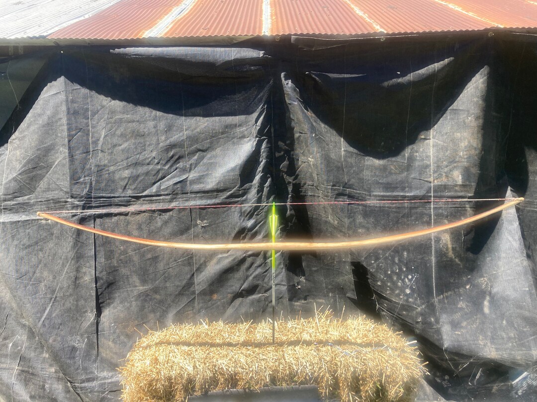 Rawhide Back Eastern Native Woodlands Style Hunting Bow 50 Pounds at 28 ...