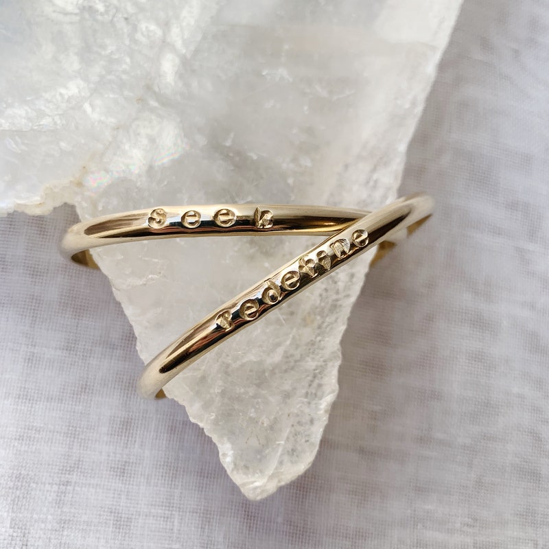 Word Bracelet - Etsy