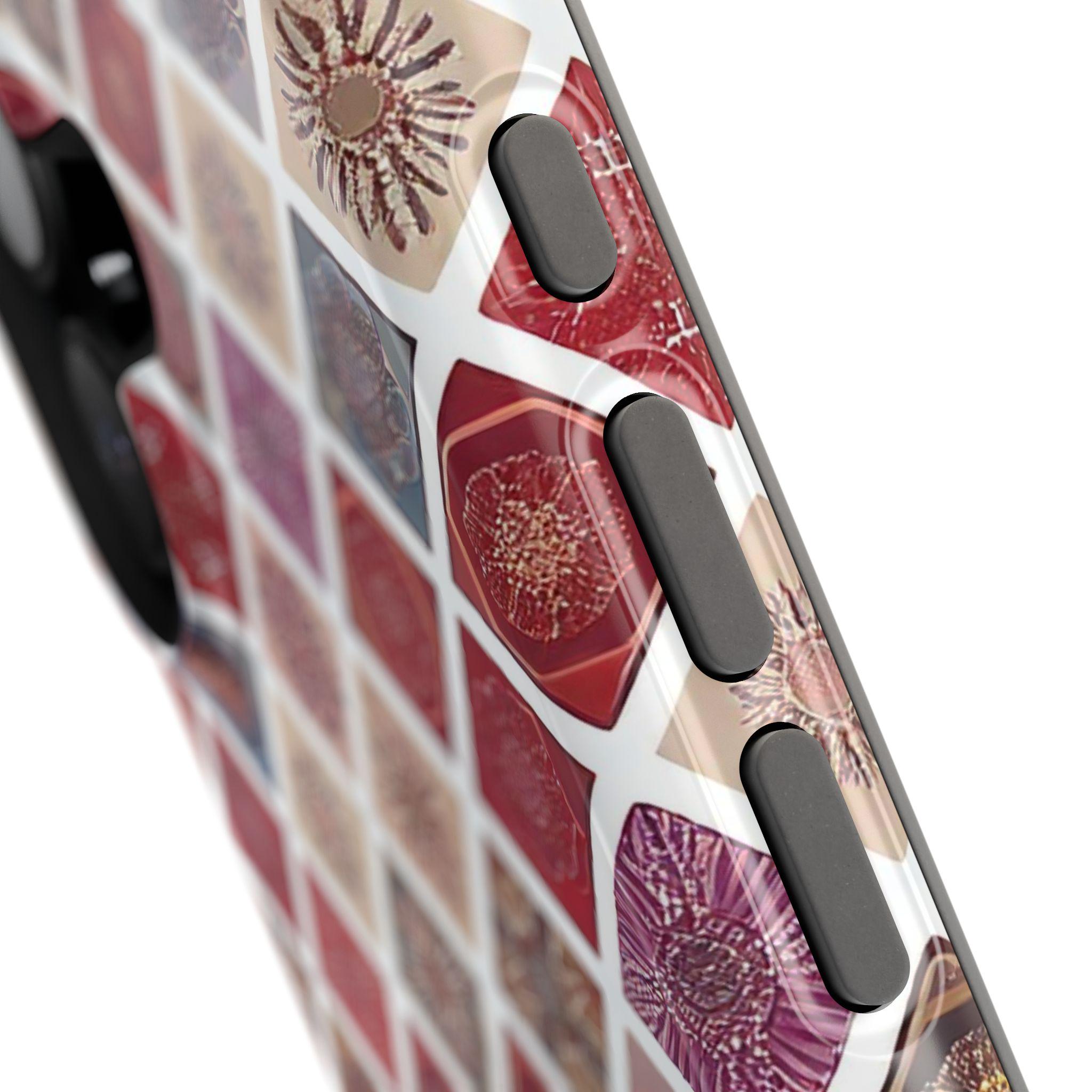 Autumn Theme Tiles Impact Resistant Phone Case, Protective Cover ...