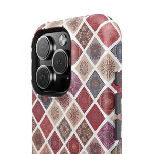 Autumn Theme Tiles Impact Resistant Phone Case, Protective Cover ...
