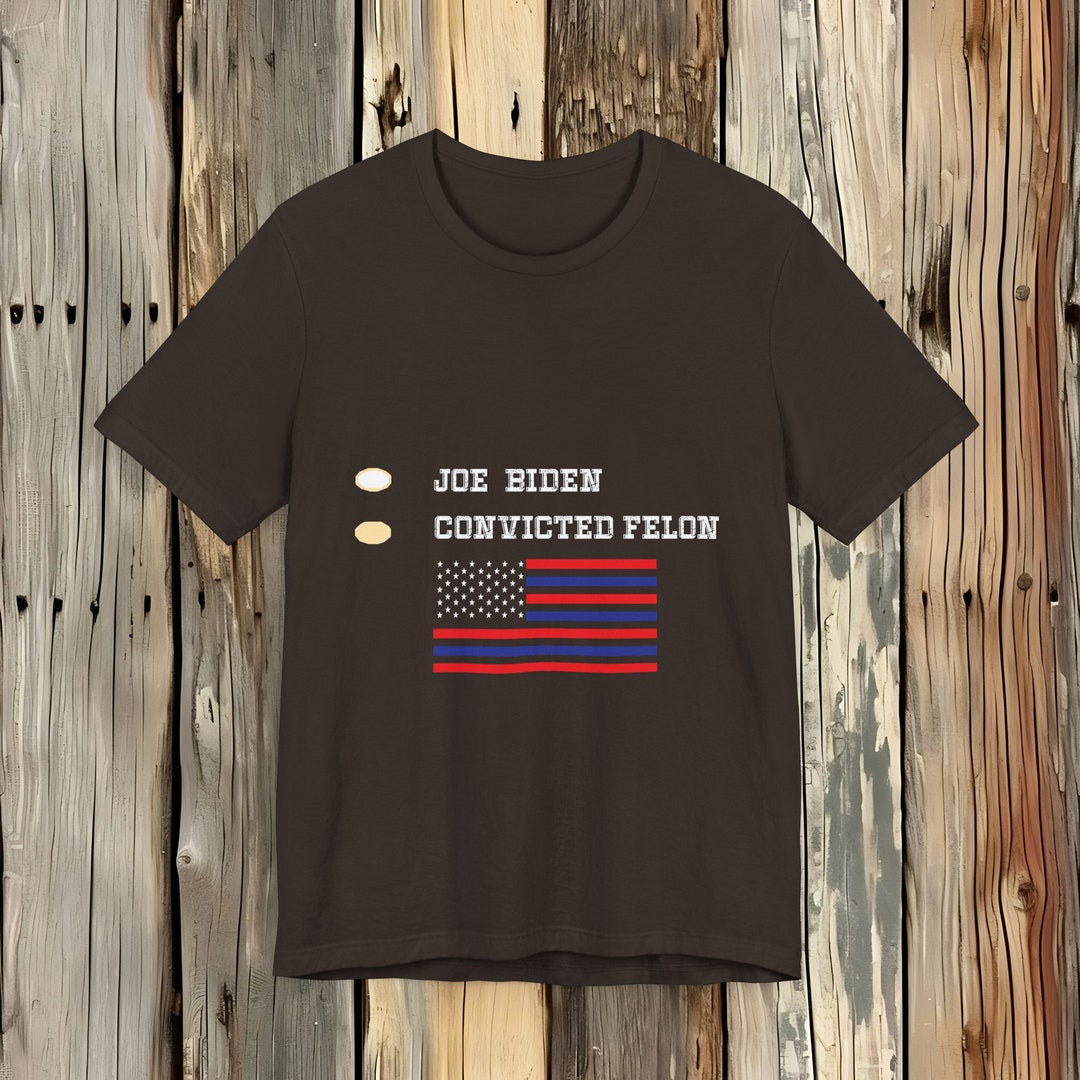 Convicted Felon Shirt, Political Shirt, Trump 2024 Tee, FJB Shirt, Let ...