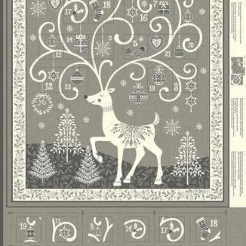 Fabric Advent Panel - Etsy
