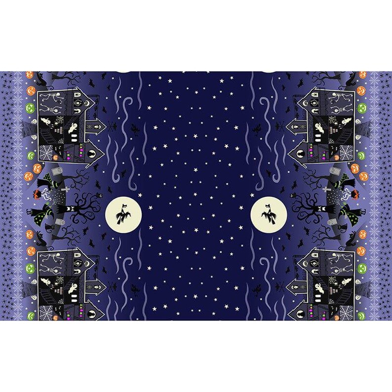 Half Metre Haunted House Double Border Glow in the Dark Halloween by ...