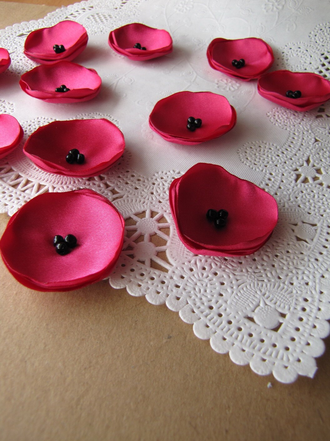 Wholesale Mini Flowers, Small Satin Flowers, Artificial Silk Flower ...