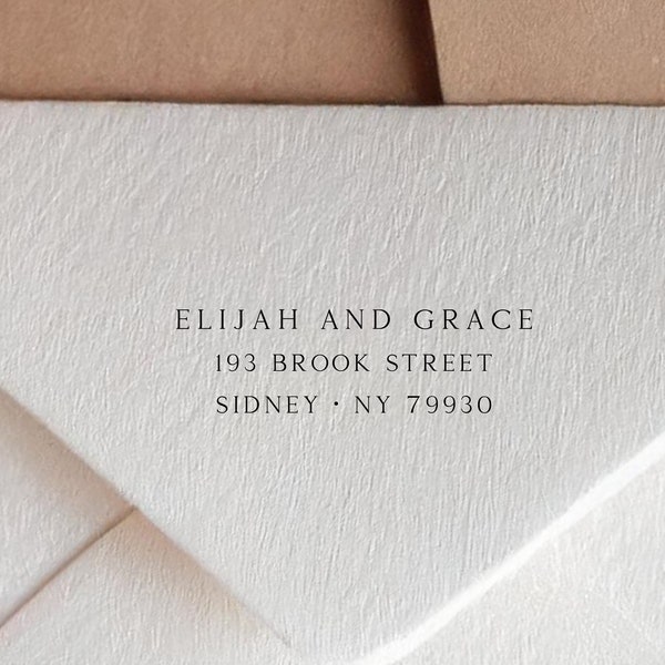 Address Stamp - Etsy