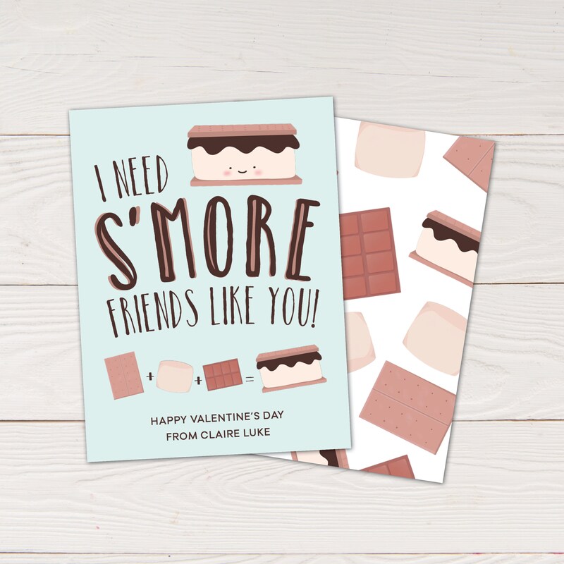 Smores Valentine - Etsy