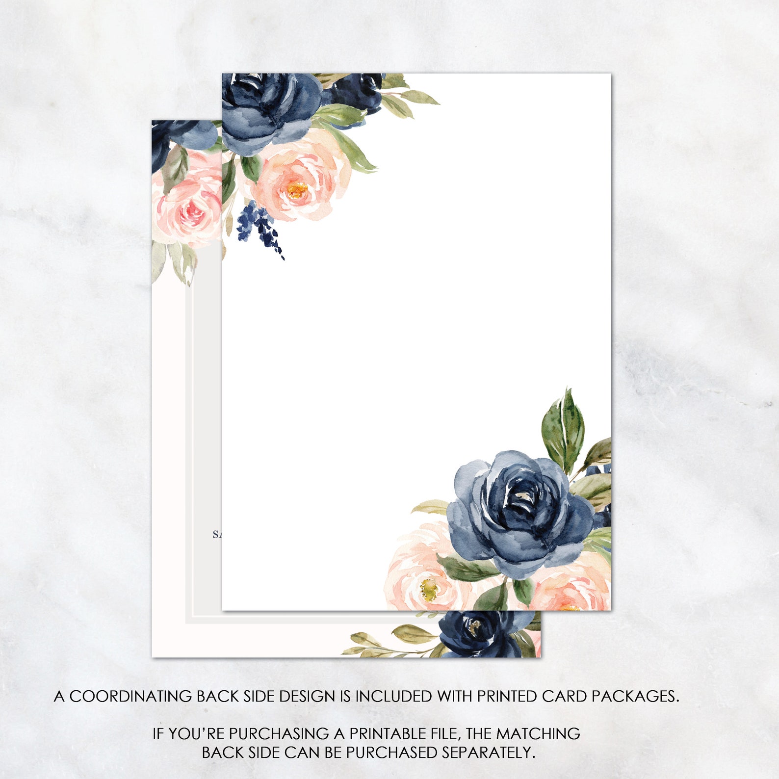 Graduation Announcement for a Girl Floral Graduation Card - Etsy