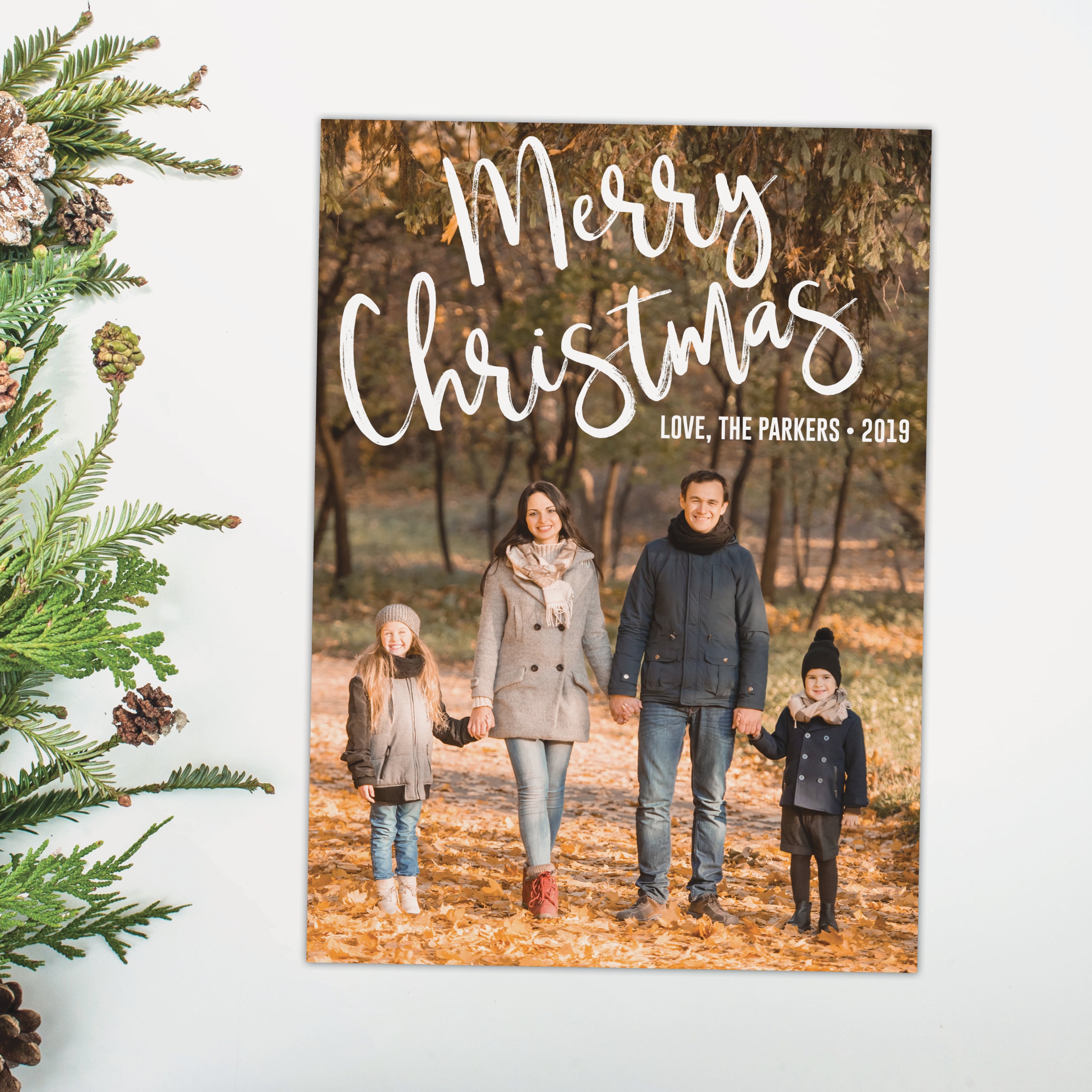 Family Christmas Card Design