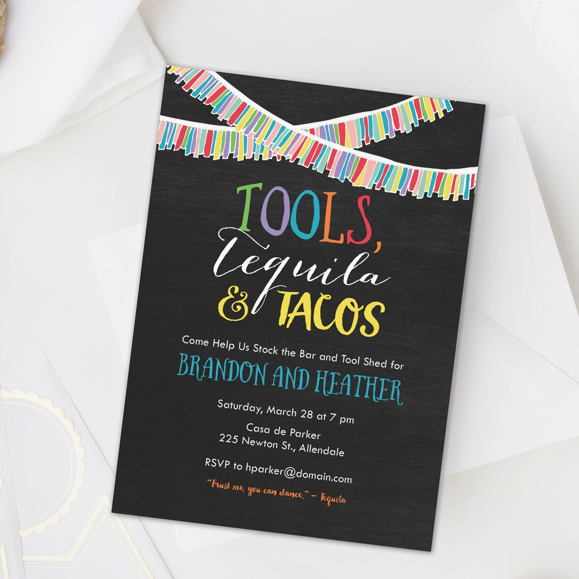Tool Wedding Shower Invitation or Stock the Bar Wedding Shower - Etsy